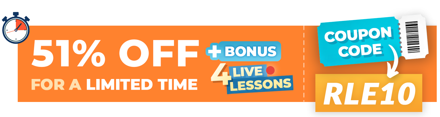 Get Fluent with Friends! RLE10 – RealLife English